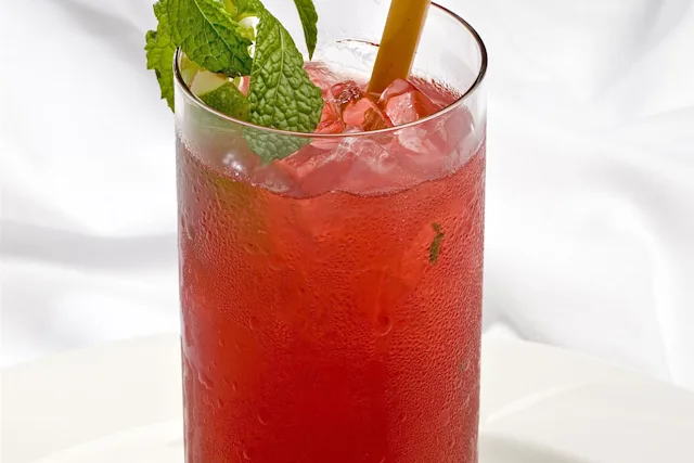 Ocean Spray Recettes - Red Mojito (sans alcool)